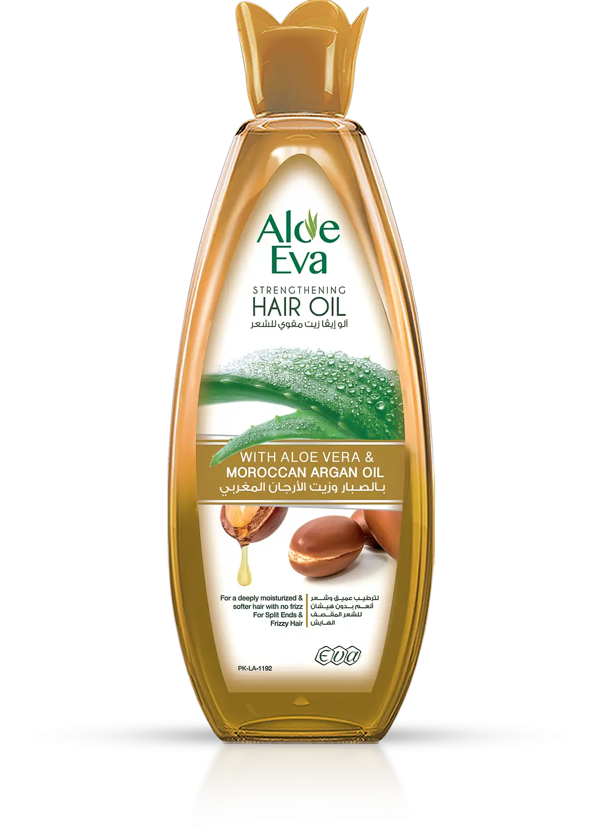 Aloe Eva Hair Strengthening Oil With Aloe Vera & Moroccan Argan Oil 17 ...