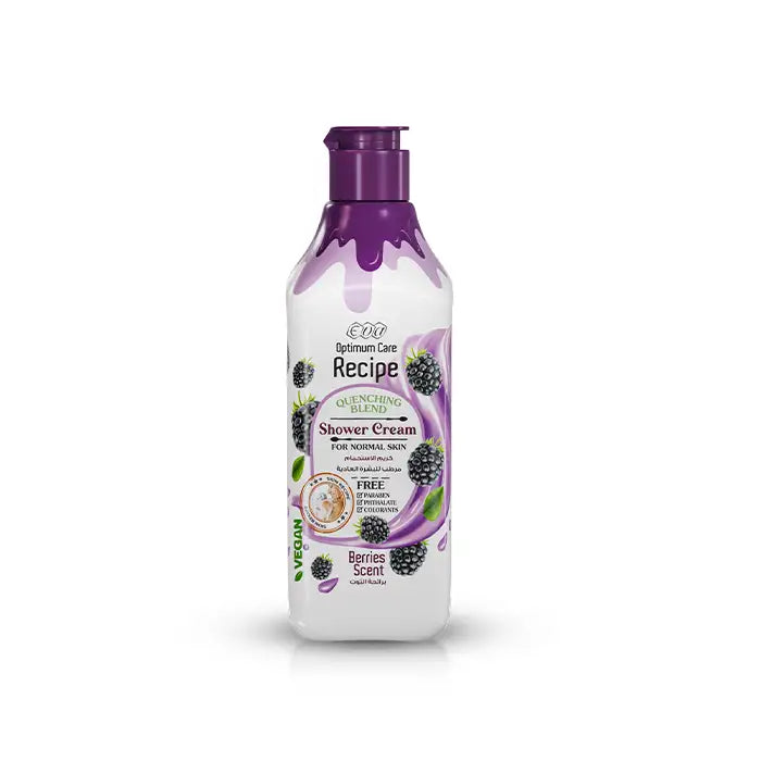 Eva Recipe Quenching Blend Shower Cream For Normal Skin Berries Scent ...