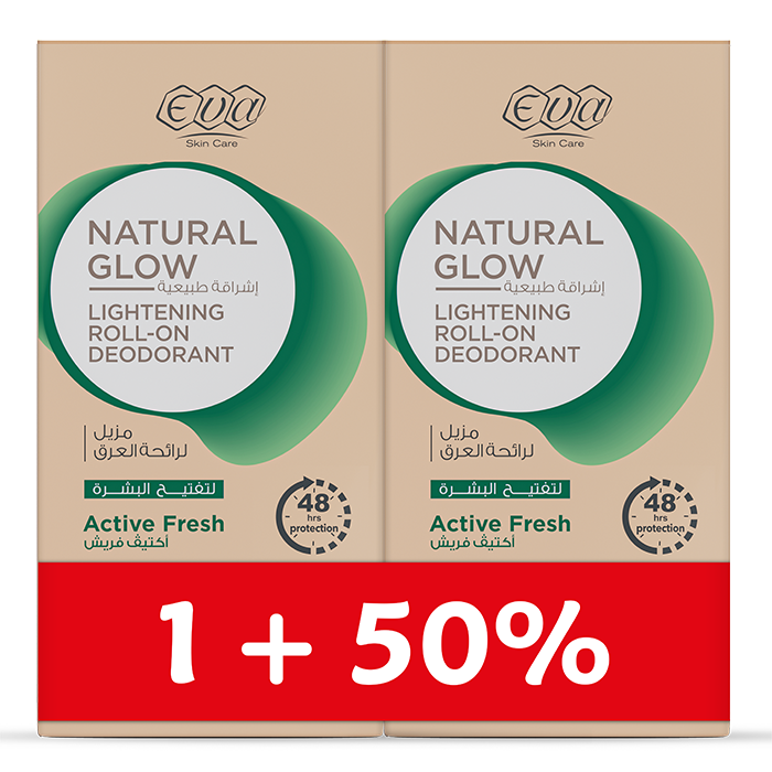 Eva Skin Care Natural Glow Lightening Roll On Deodorant " Active Fresh ...