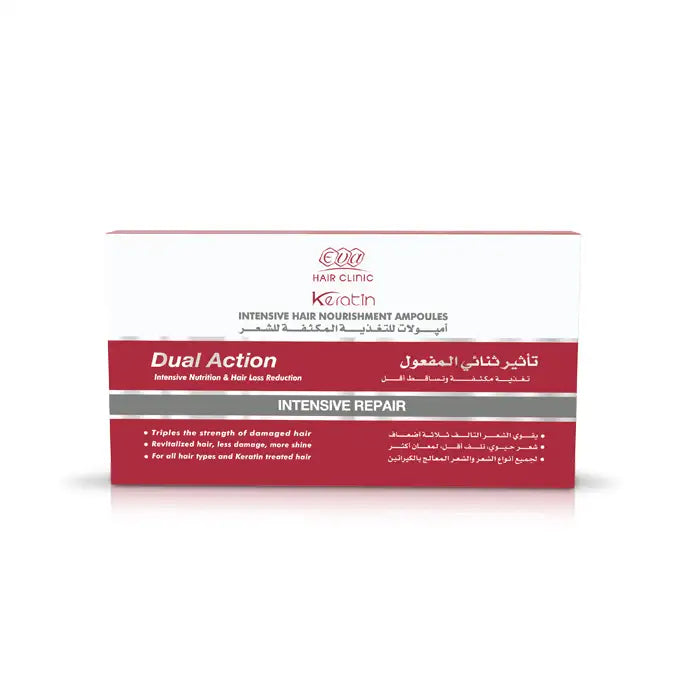 Eva Hair Clinic Keratin Ampoules (7 Ml * 7 Ampoules) – EVA Shop