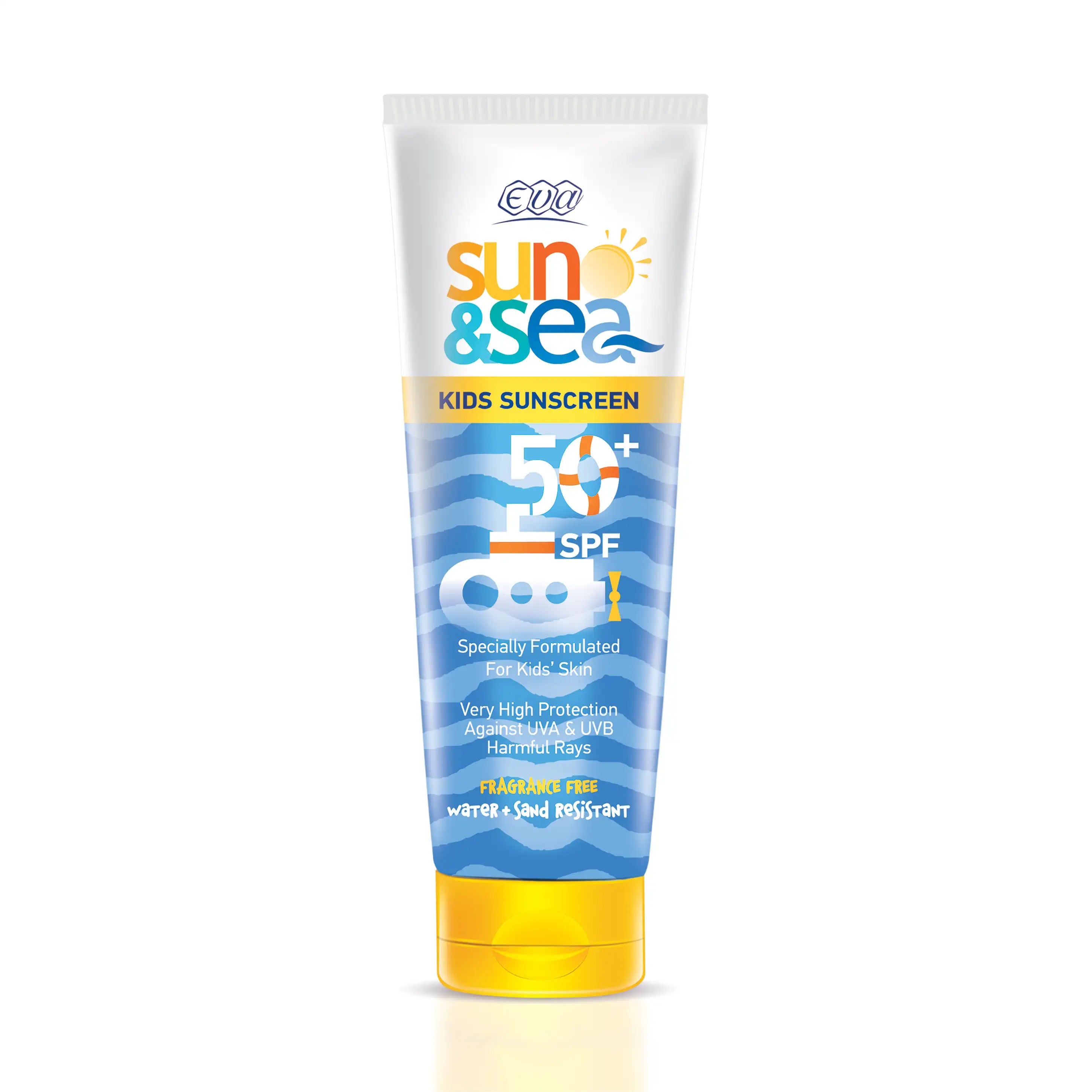 Eva Sun & Sea Kids Sunscreen Lotion SPF ( 50+ ) 200 Ml – EVA Shop
