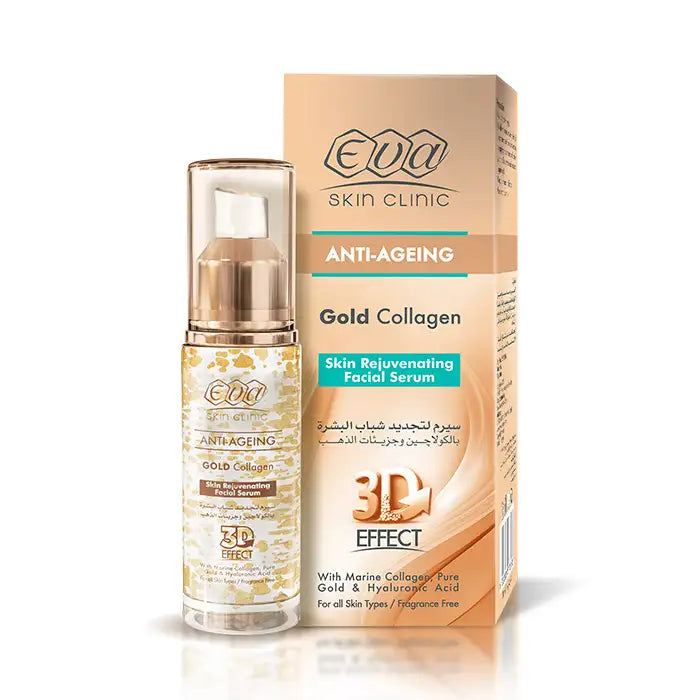Eva Skin Clinic Anti-Ageing Gold Collagen Skin Rejuvenating Facial Ser ...