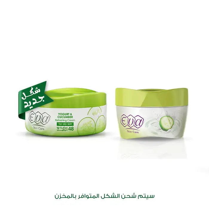 Eva Skin Care Cream With Yoghurt And Cucumber For Oily Skin 170 Gm ...