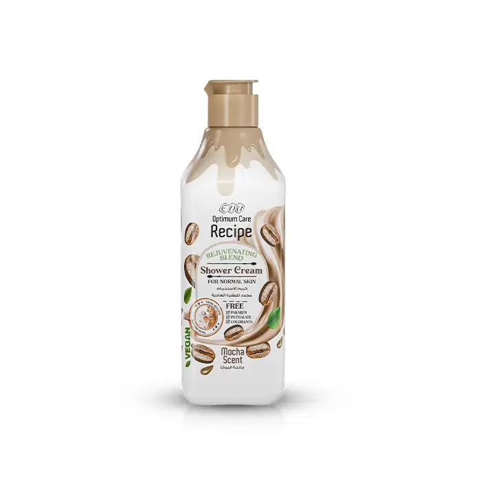 Eva Recipe Rejuvenating Blend Shower Cream For Normal Skin Mocha Scent ...
