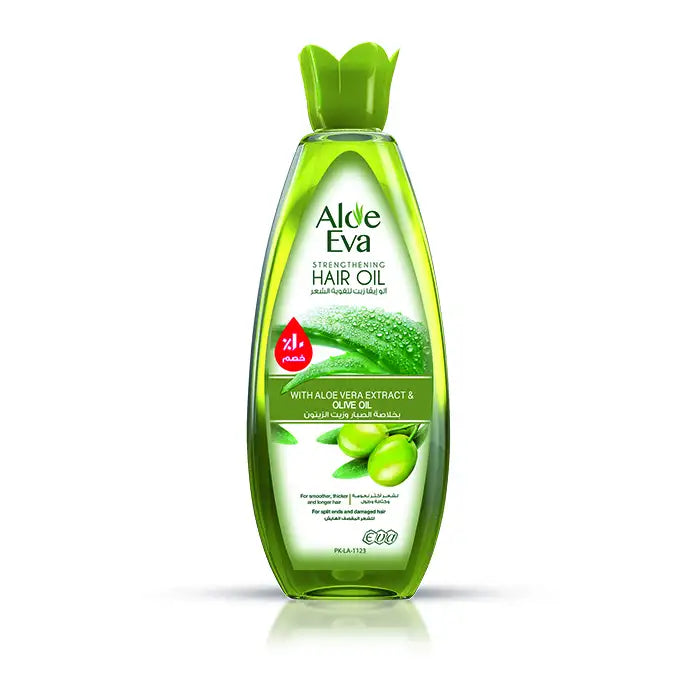 Aloe Eva Strengthening Hair Oil With Aloe Vera & Olive Oil 255 Ml ( Sp ...
