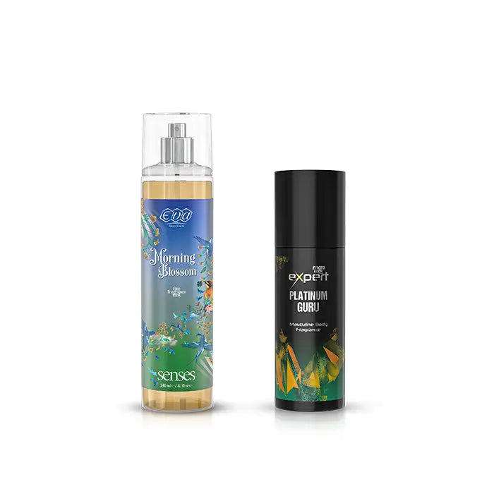 Morning Blossom & Platinum Guru Body Splash Kit – EVA Shop