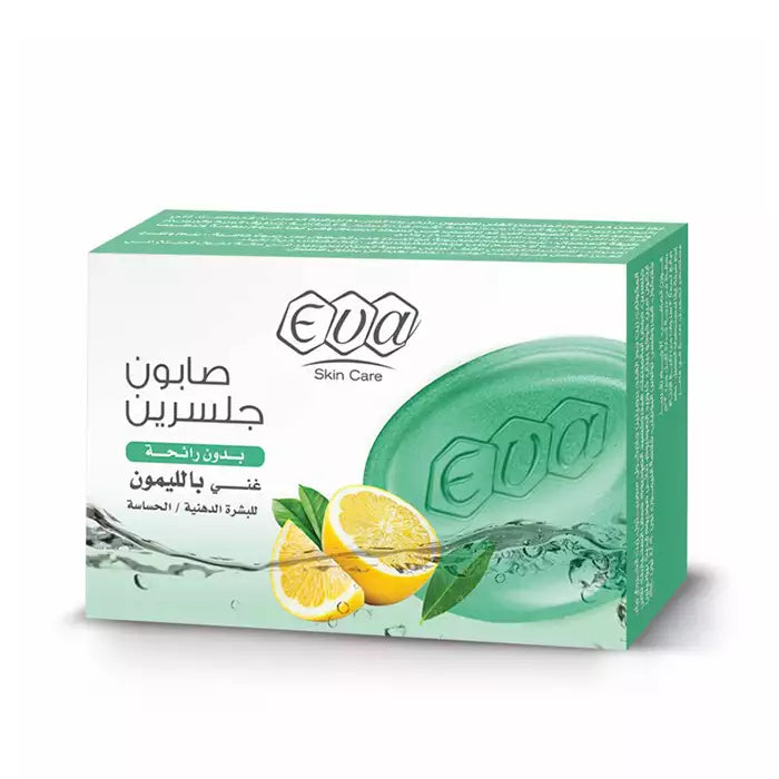 Eva Skin Care Glycerin Soap Enriched With Lemon For Oily / Sensitive S ...